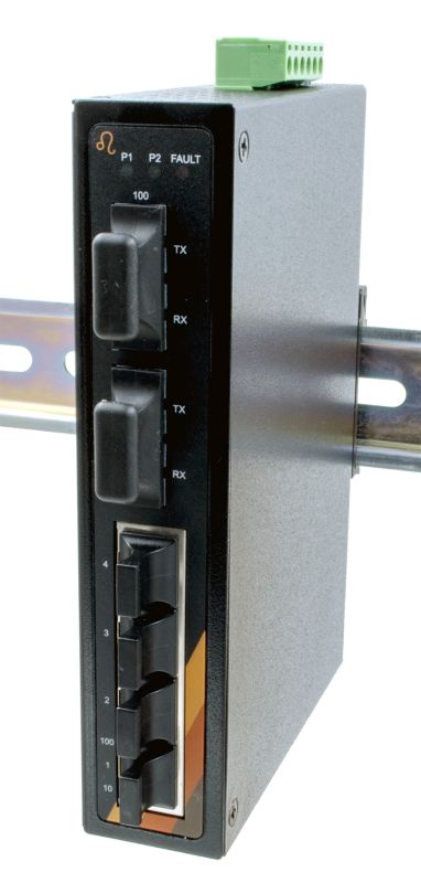 6-Port Industrieller Ethernet Unmanaged Switch | EX-6203