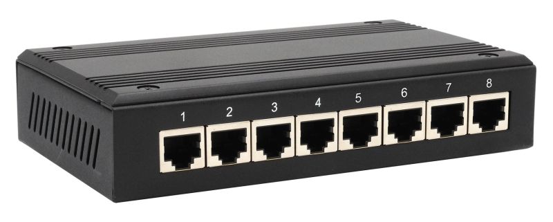 Serial Device Server 8x RS232/422/485, inkl. Netzadapter | EX-61008