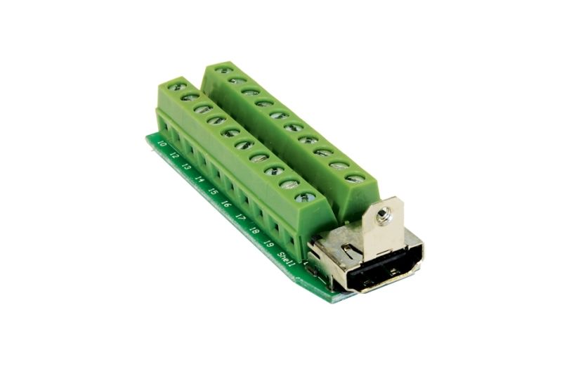 Adapter 19-pin HDMI Buchse zu 20-pin Terminal Block | EX-49065