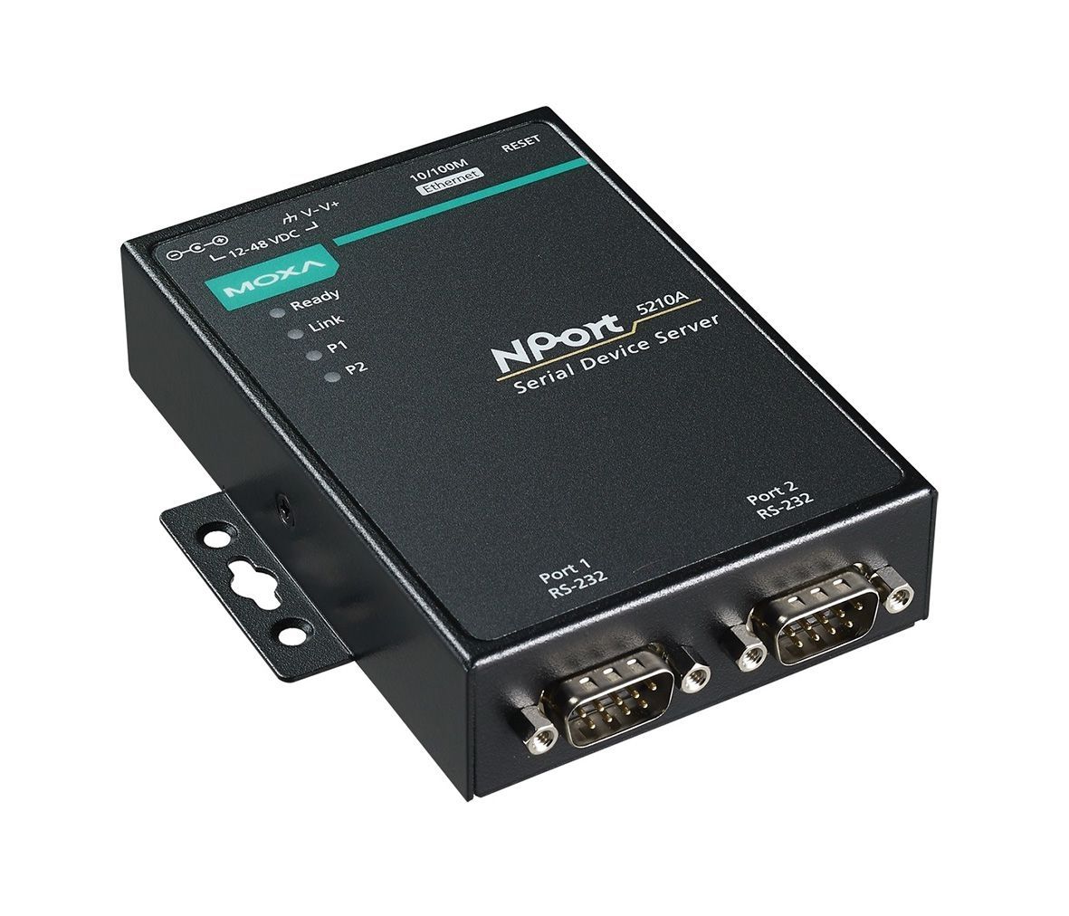 Serial Device Server 2x RS232, mit Netzadapter | NPORT-5210A