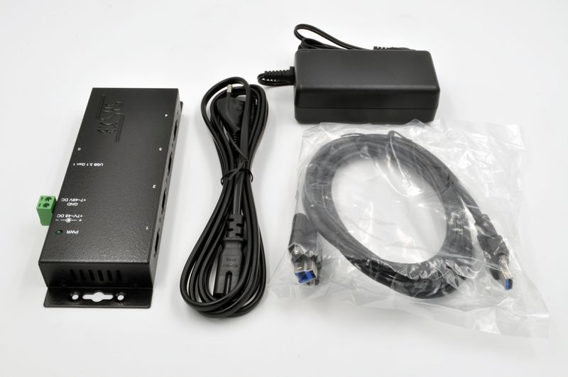 4 Ports USB 3.2 Gen 1 Metal HUB with 15KV ESD Surge Protection | EX ...