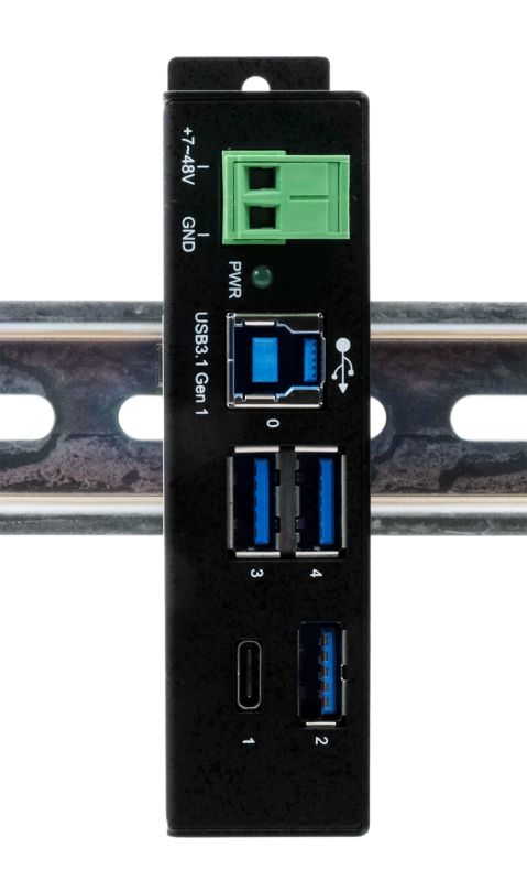 4 Port USB 3.2 Gen 1 Metal HUB, 1x USB-C and 3x USB-A ports (Surge ...