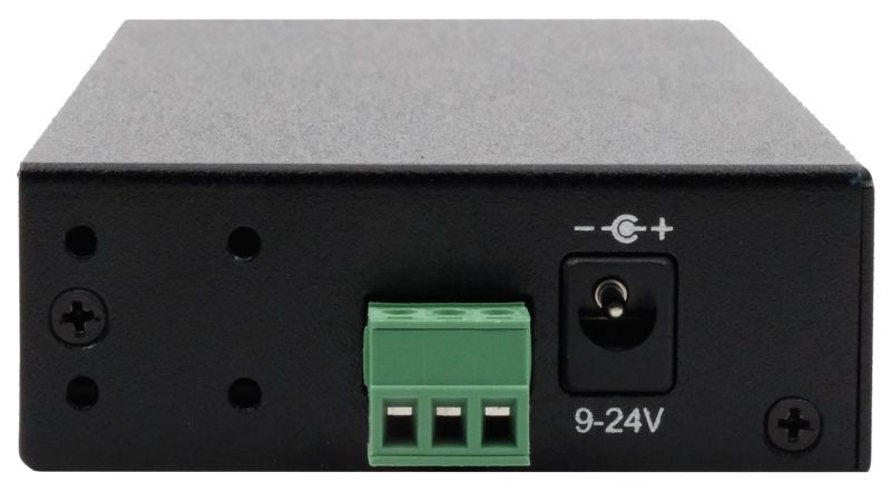 7-Ports USB 3.2 Gen 1 Metall HUB für Tisch, Wand und DIN-Rail, 15KV ESD ...